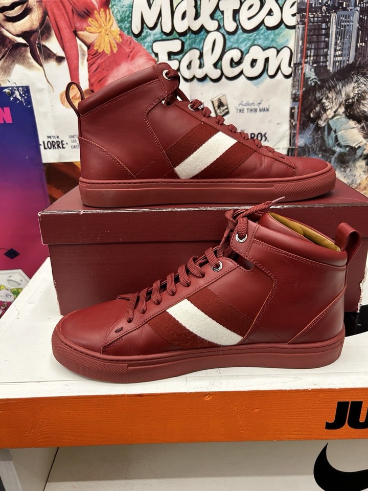 Bally Red Hedern Size 9 US | eBay