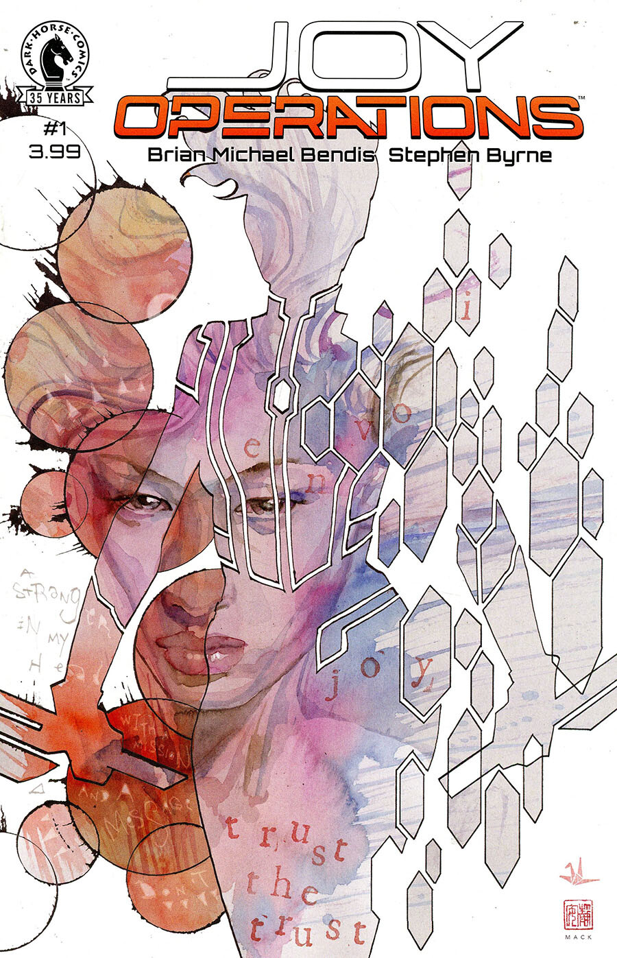 JOY OPERATIONS #1 DAVID MACK VAR DARK HORSE COMICS 2021 STOCK IMG | eBay