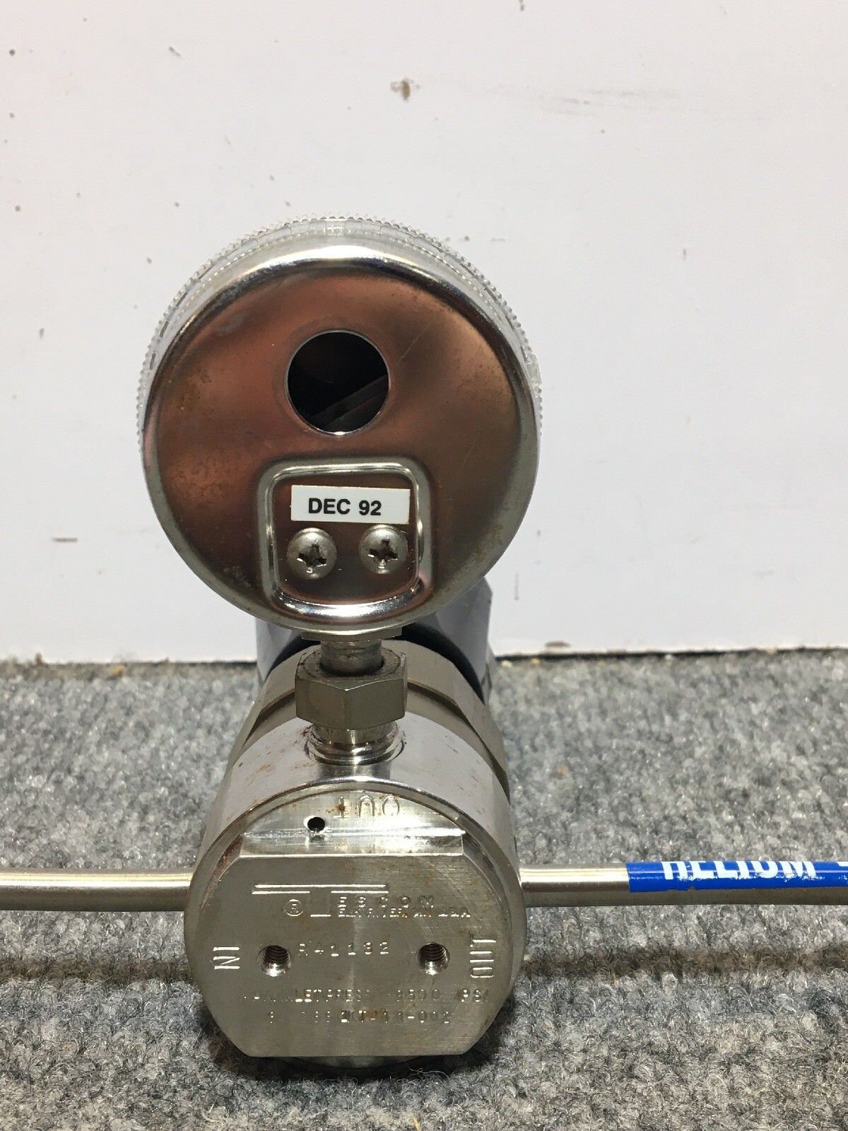 Tescom 64-2661KT411-002 High Purity Pressure Regulator Inlet HBJJ 9 ...