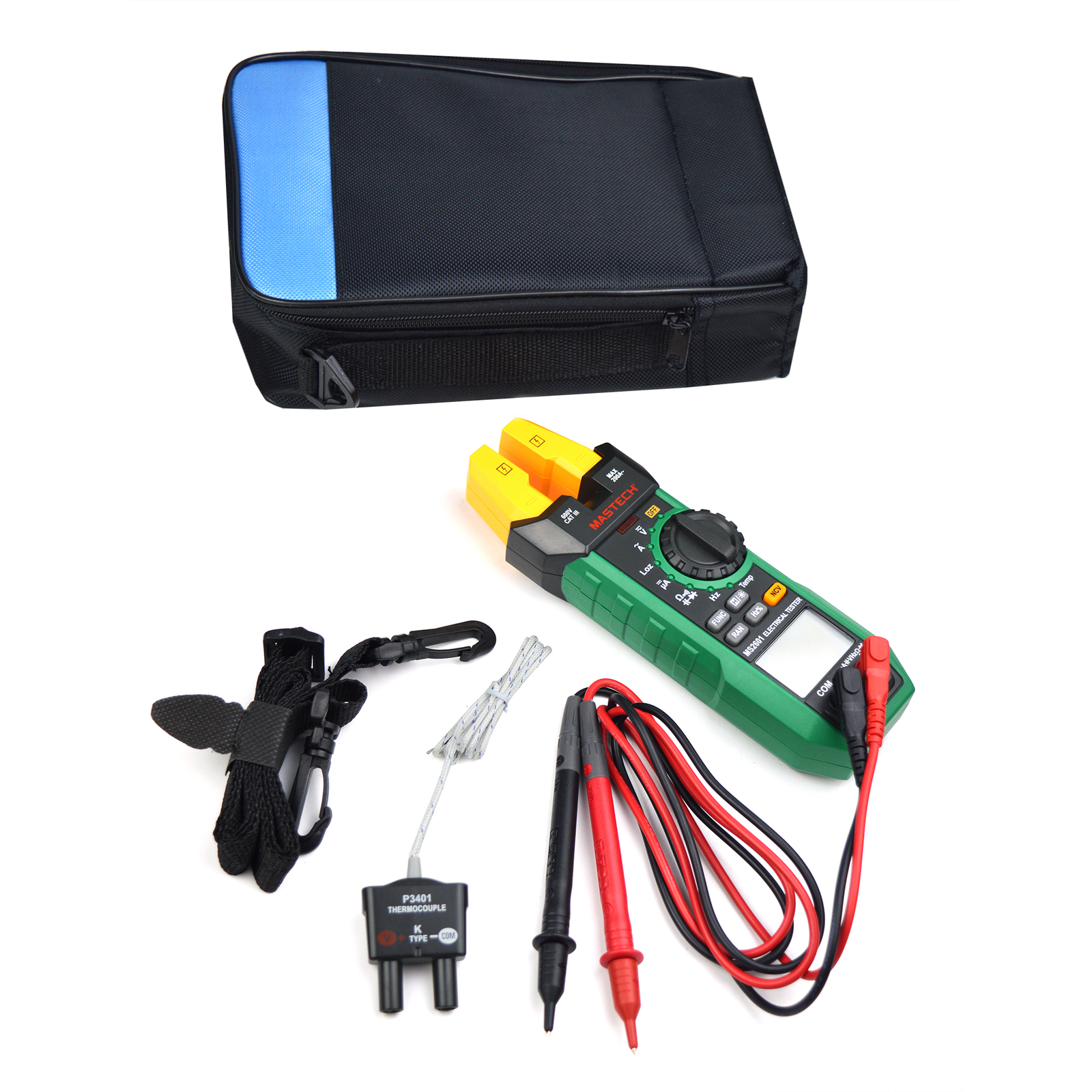 MASTECH MS2601 Digital Fork Type Clamp Meters For Special Application ...