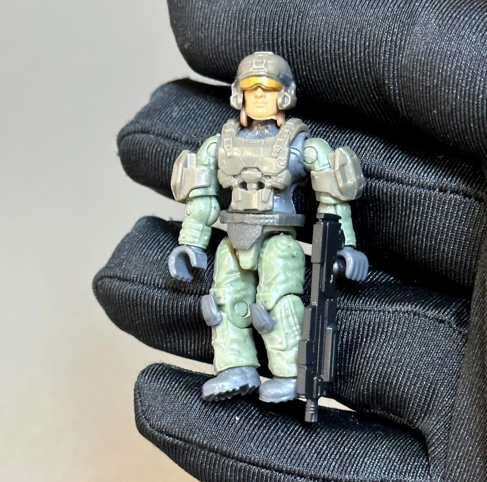 New set MEGA Construx Halo Infinite UNSC Wasp Onslaught Hunter figure ...