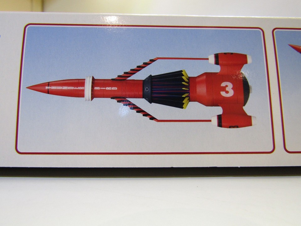 Aoshima 1:350 Scale International Rescue Thunderbird 3 Model Kit ...