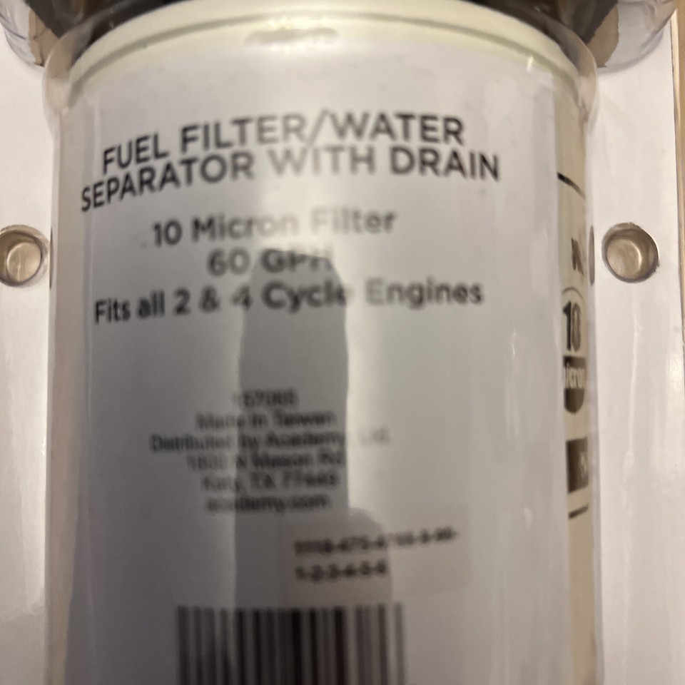 FREE PRI SHIP!! BRAND NEW!! Marine Raider Fuel Filter Water Separator ...