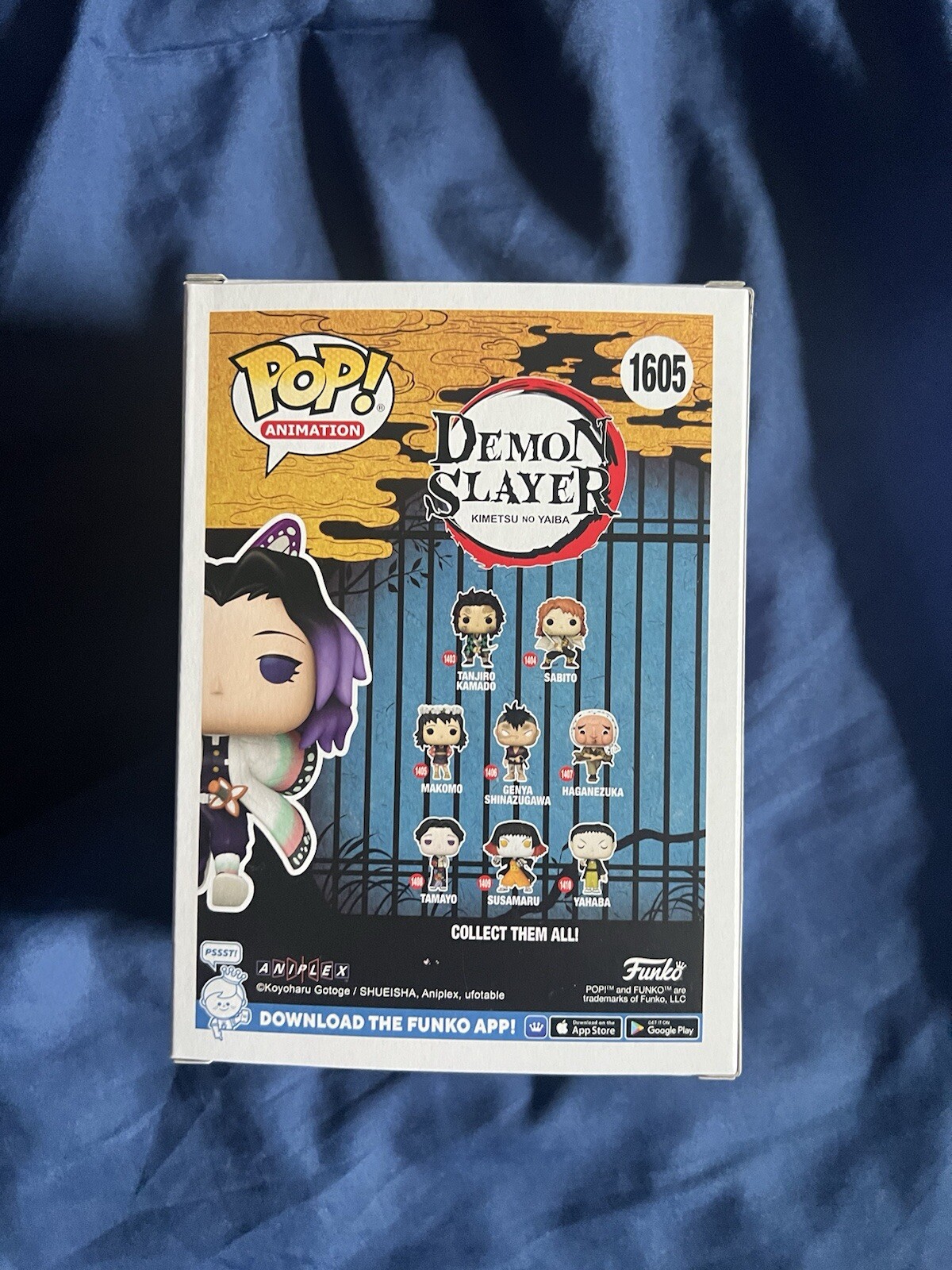 Funko Pop! Vinyl: Demon Slayer: Kimetsu no Yaiba - Shinobu Kocho - Box ...