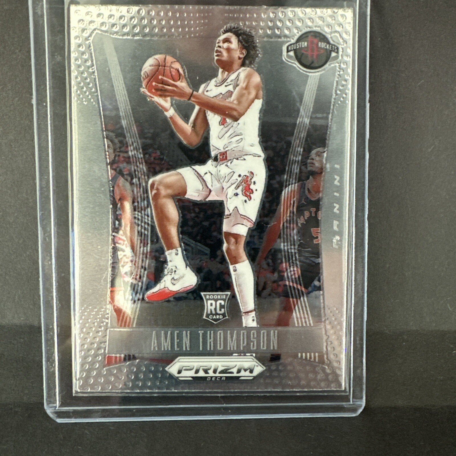 AMEN THOMPSON 2023-24 PANINI PRIZM DECA ROOKIE BASKETBALL SILVER RC | eBay