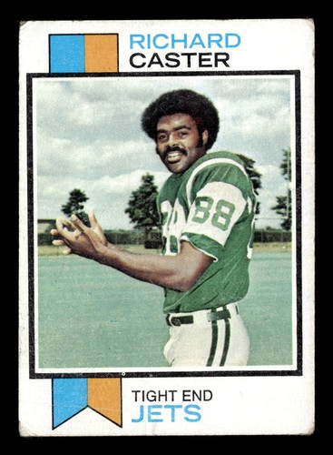 Richard Caster 1973 Topps #323 New York Jets GD | eBay