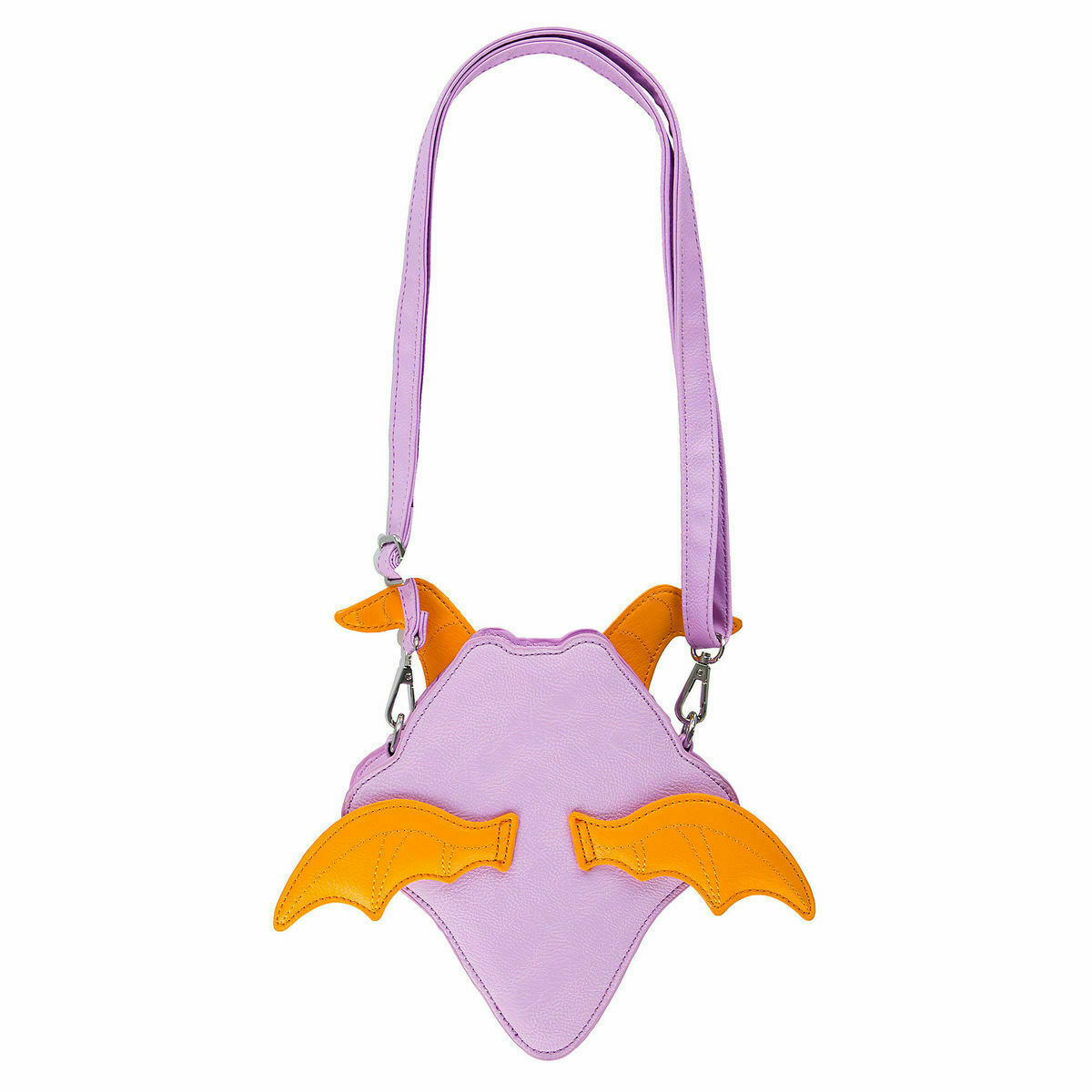 New Disney Parks Loungefly Figment Dragon Purple Crossbody Bag Purse ...