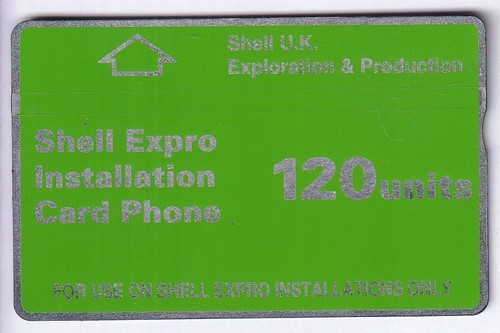 OFFSHORE ECOSSE TELECARTE / PHONECARD .. SHELL EXPRO 120U L&G 044E NOTCHED | eBay