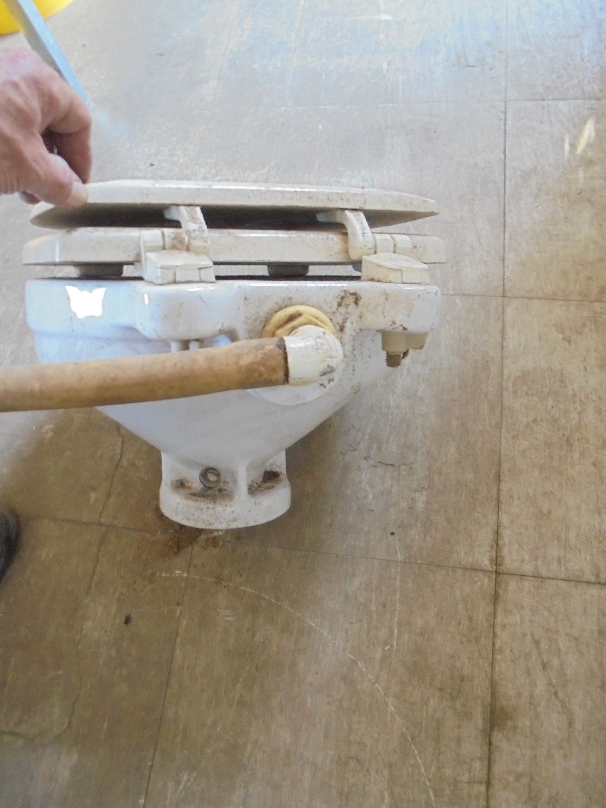 Wilcox Crittenden Vintage Toilet / Head Skipper TYPE 8 BOWEL ONLY | eBay