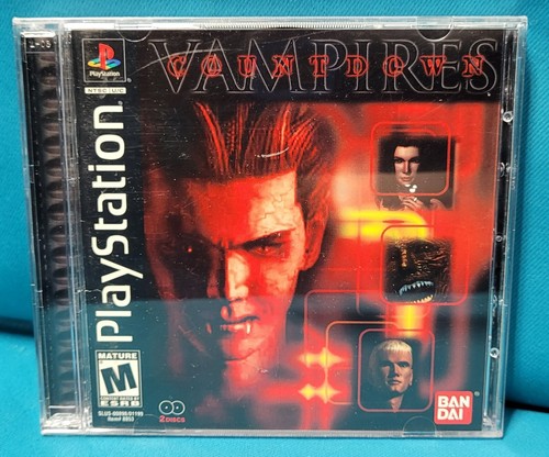 Countdown Vampires (Sony PlayStation 1 PS1) Complete w/ Manual CIB ...