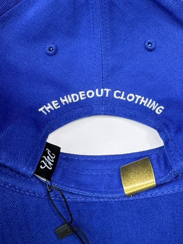 The Hideout Clothing Hat Dripping Essentials Strapback Dad BLUE Cap ...