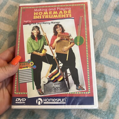 Making and Playing Homemade Instruments DVD Cathy Funk, Marcy Marxer ...