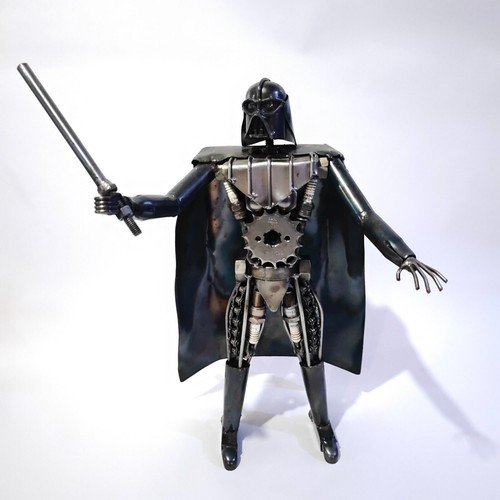 Darth Vader Star Wars Scrap Metal Weld Sculpture Art Statue 16" Large ...