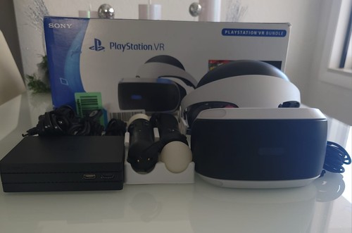 PlayStation PS4 VR PSVR System Headset Bundle W/ move Controllers ...