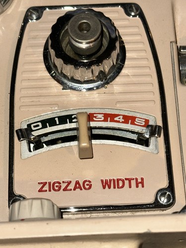 Vintage WHITE Sewing Machine Model 764 with Pedal | eBay