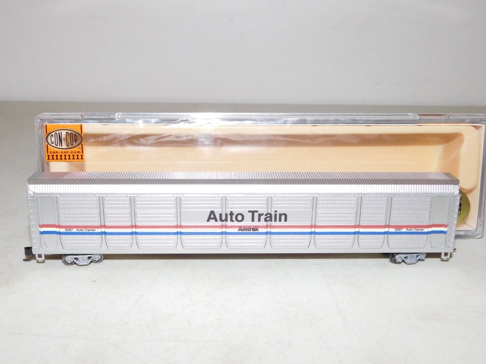 Con Cor N Ga Amtrak Auto Train Auto Rack Car Tri-Level Ph III #9087 NIP ...