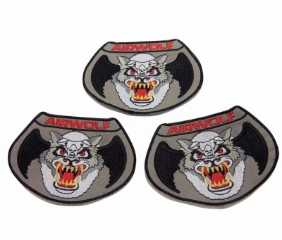 Airwolf Television Show Logo Embroidered Patch Set of 3 | eBay