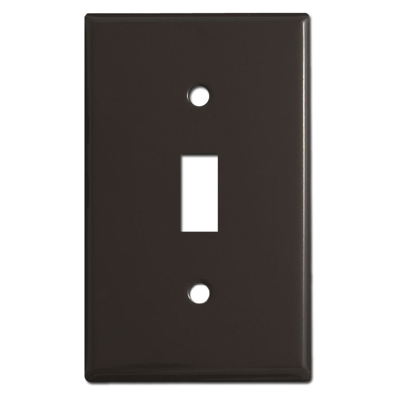 Light Gloss Brown Metal Wall Plate Covers Switch Plates & Outlet Covers ...