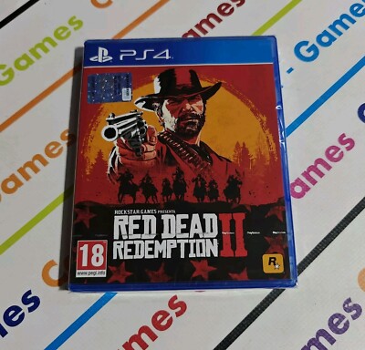 PS4 RED DEAD REDEPTION 2 SIGILLATO NUOVO ITALIANO PLAYSTATION 4 PAL ...
