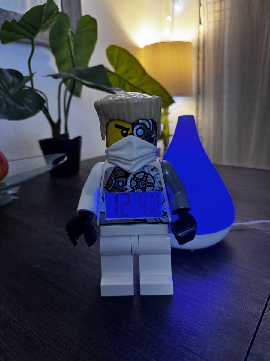 Lego Ninjago Zane Moveable Minifigure Lcd Alarm Clock LEGO Ninjago Kai