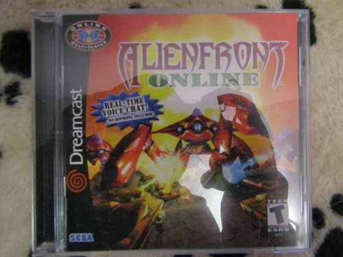 Alien Front Online (Sega Dreamcast, 2001) Ex Condition With Microphone ...