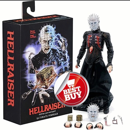 NECA 18cm HELLRAISER PINHEAD Priest Pinhead Ultimate Action Figure ...