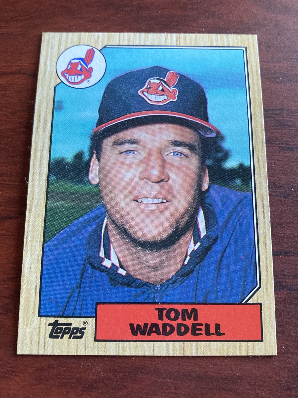 1987 Topps Baseball Card #657 Tom Waddell Cleveland Indians B5666 | eBay