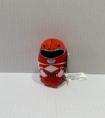 Power Rangers Pod Pals Red Ranger Mini Plush Figure 3” Mighty Morphin ...