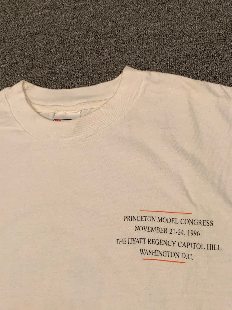 Vintage Princeton University 1996 Model Congress T-Sh… - Gem