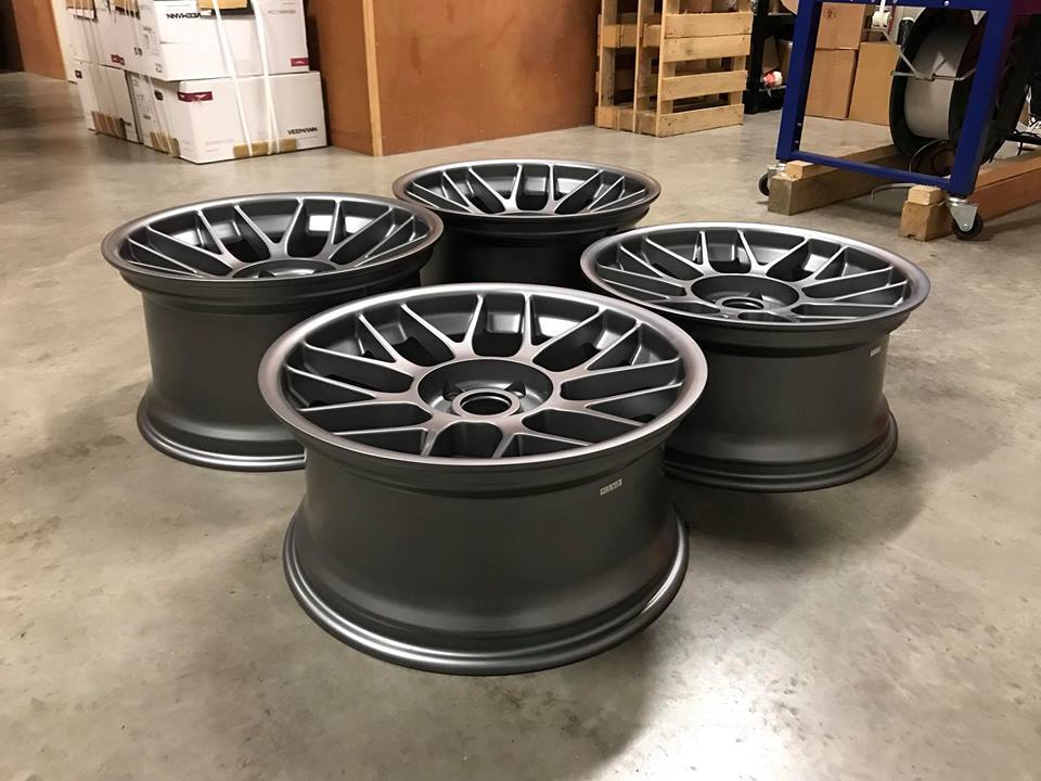 19" Strom Str2 RC Ultra Concave Alloy Wheels Satin Black BMW E60 E61 5 ...