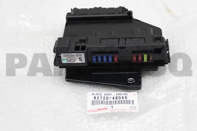 8272048040 Genuine Toyota BLOCK ASSY, ENGINE ROOM JUNCTION 82720-48040 ...