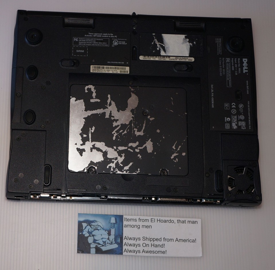 Dell Inspiron 4000 Intel Pentium III 128 MB RAM 10GB HDD Windows 98 SE ...