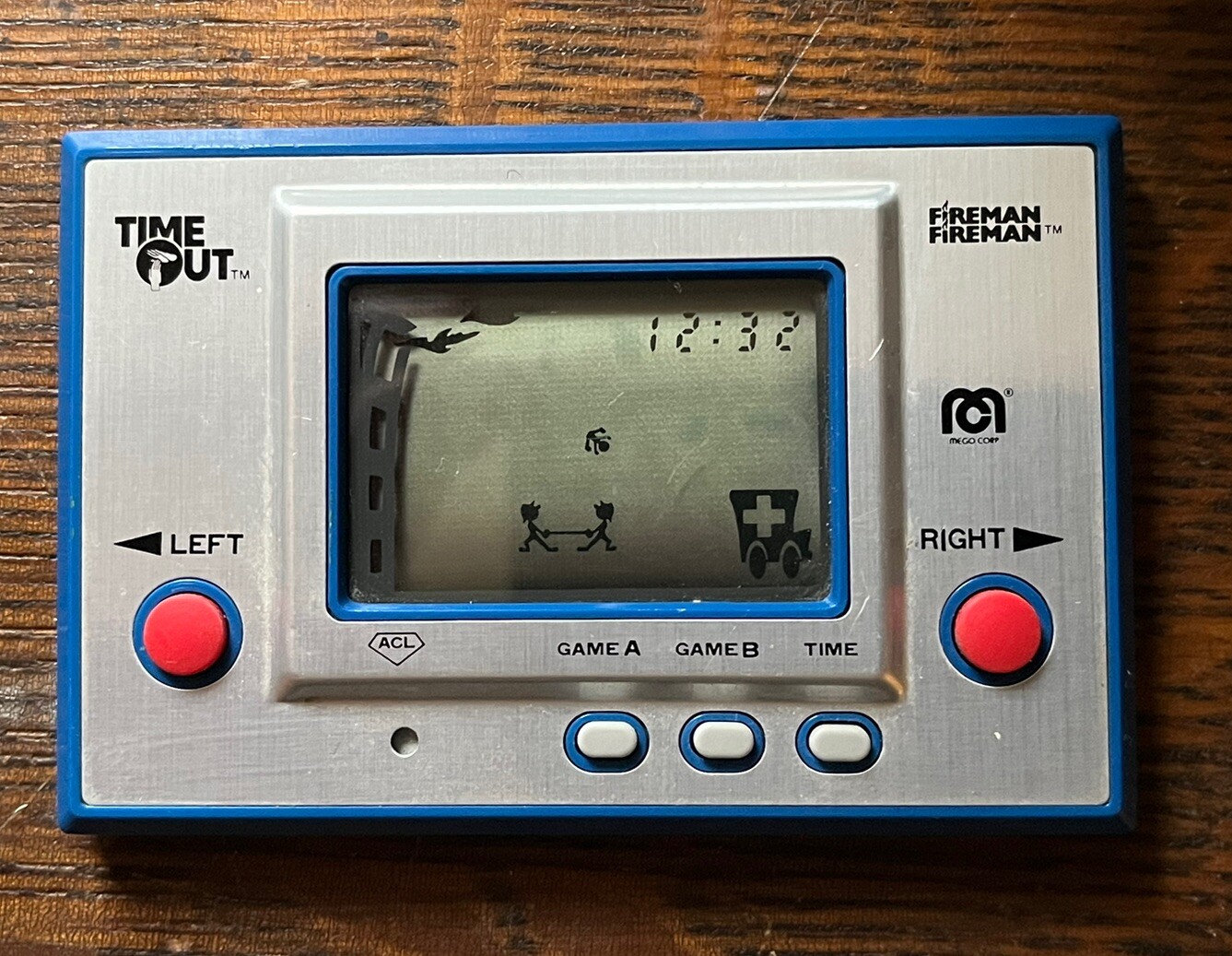 1980 MEGO Nintendo Time Out Game And Watch - Fireman RC-04 Very Nice ...