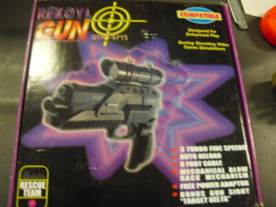 Sony PS1 Guncon Playstation Sega Saturn Light Gun Rekoyl Scope Blow ...