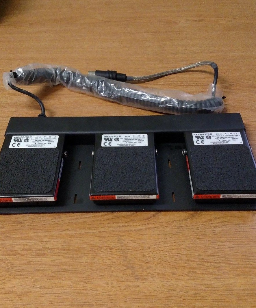 LINEMASTER Treadlite II T-91-S Tripple Footswitch | eBay