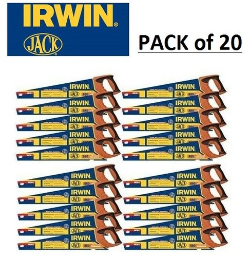 20 Pack - Irwin Jack 10505212 880UN Universal 20"/550mm HardPoint Wood Hand Saws | eBay UK