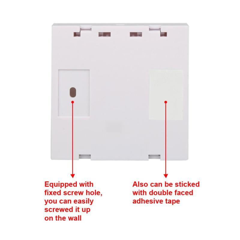 Wireless 12V 433Mhz Receiver Module+RF Wall Panel Transmitter Home ...