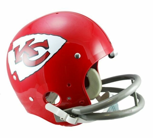 Riddell TK Replica Football Helmet Kansas City Chiefs 63-73 for sale ...