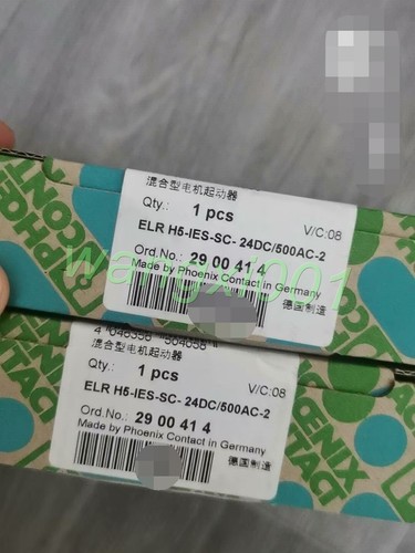 NEW PHOENIX ELR H5-IES-SC-24DC/500AC-2-2900414 motor starter DHL Fast ...