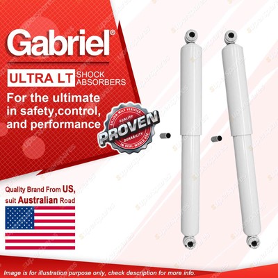 2 Rear Gabriel Ultra LT Shocks for Toyota Landcruiser BJ40 42 HJ45 47 ...