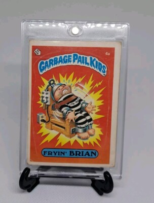 1985 Garbage Pail Kids Series 1 4a Fryin Brian | eBay