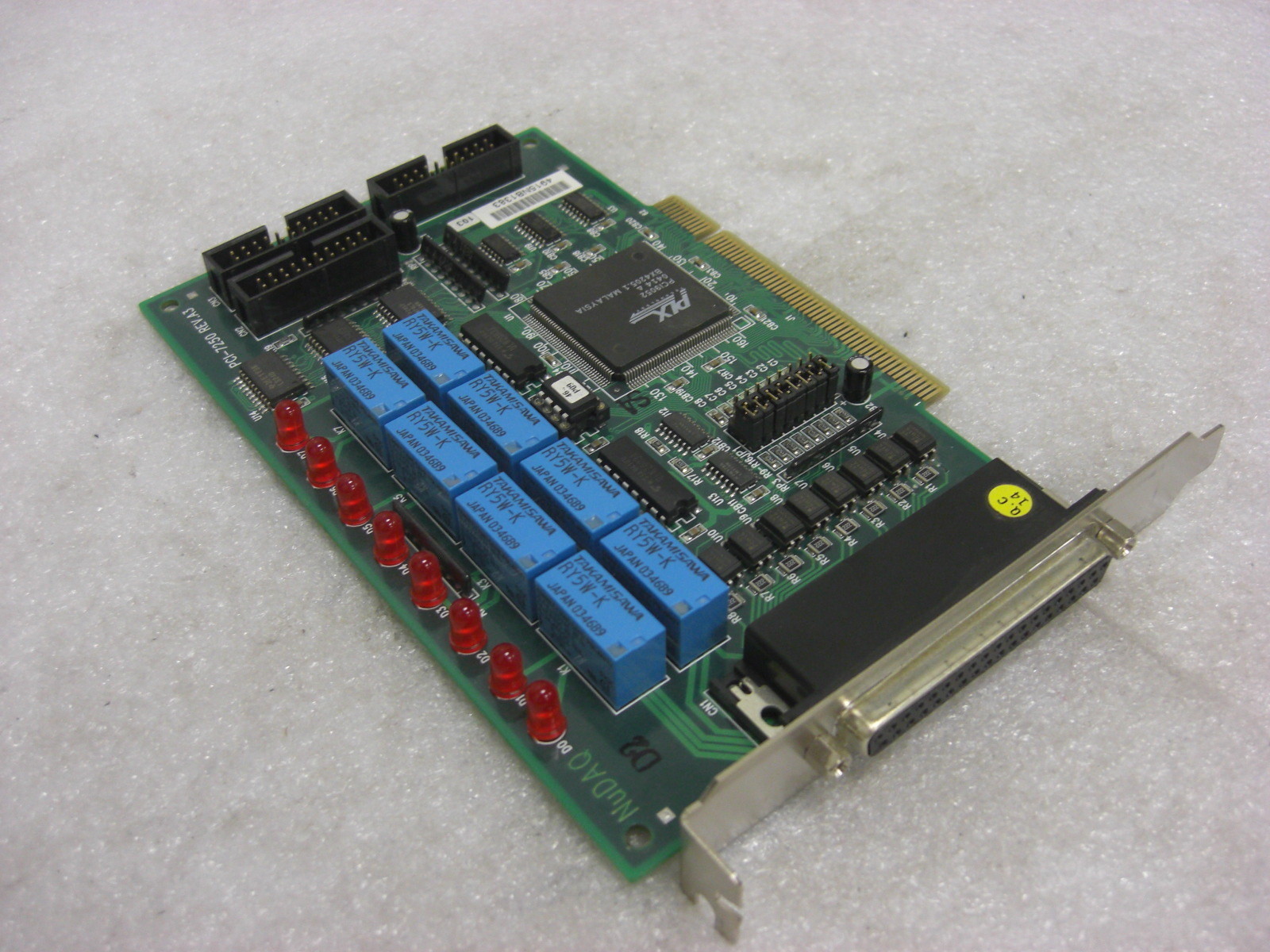 Adlink NuDaq 8 Channel Digital I/O Relay pci-7250 rev.a3 card | eBay
