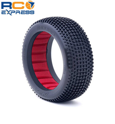 AKA Racing 1/8 Gridiron SSLW Buggy Tires w/ Red Insrt AKA14003QR | eBay