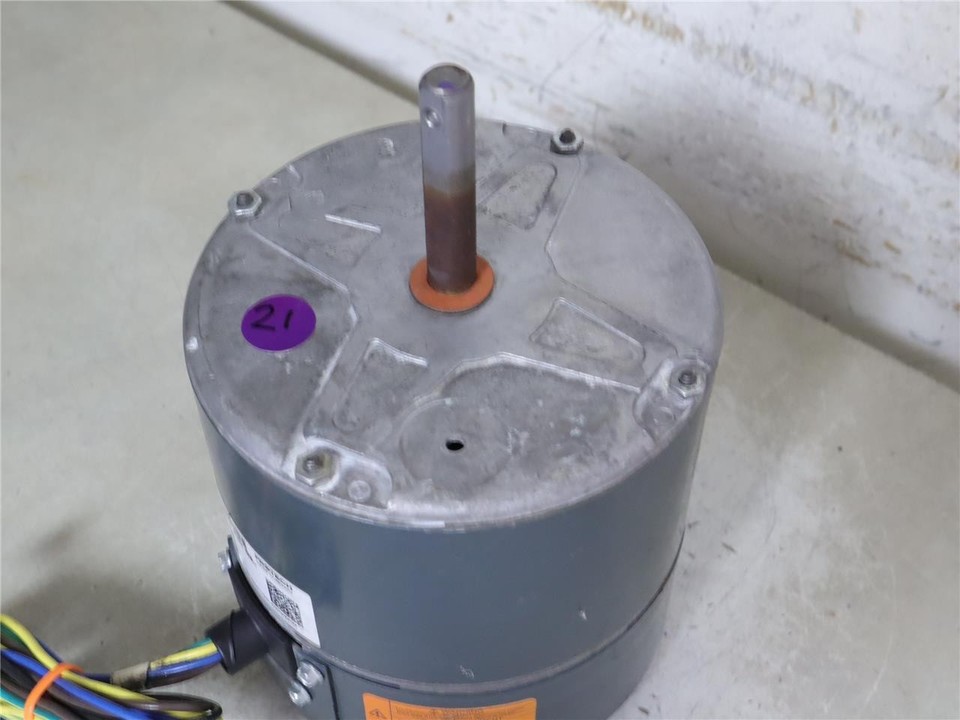 Genteq ECM 142R Condenser Fan Motor 5SME39HLHF054 1/3HP 208-230V 51 ...