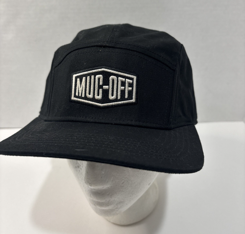 Muc-Off 5 Panel Black Cap 5037835212235| eBay