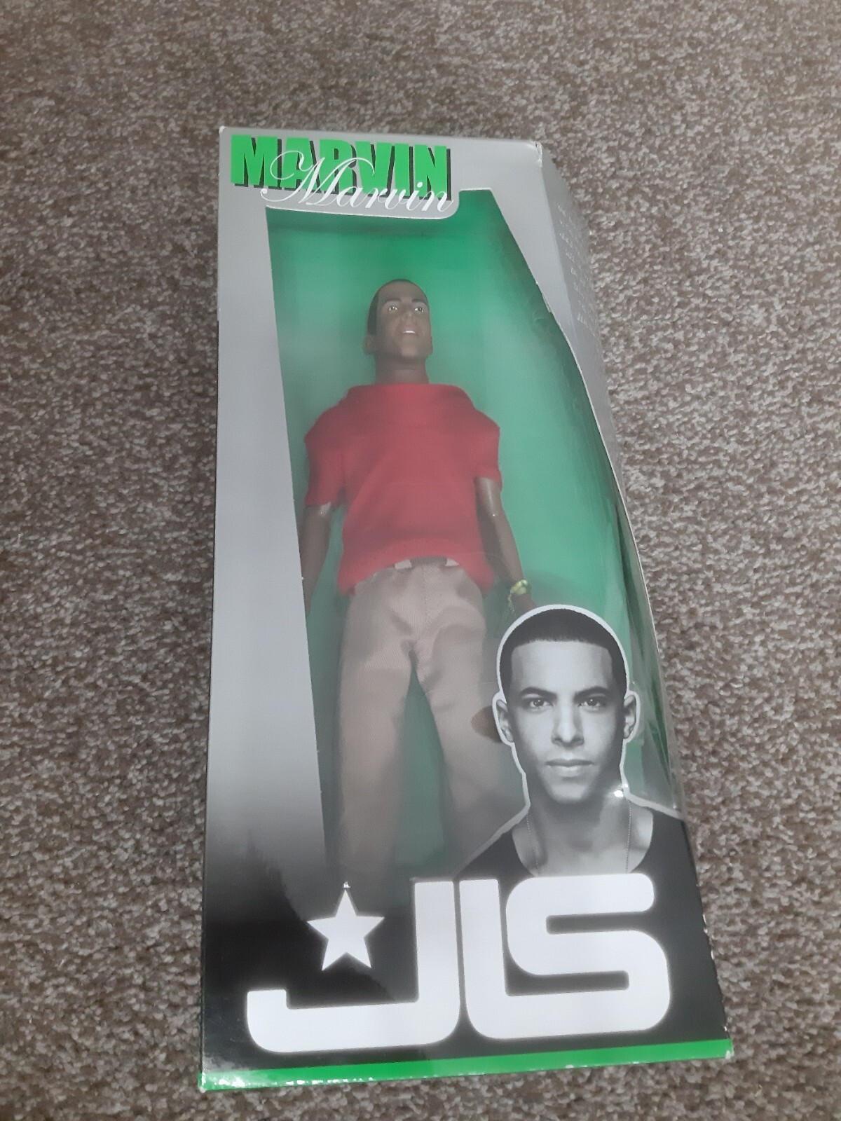 Celebrity JLS Marvin Collectable 12” Toy Figure Doll 2010 for sale ...