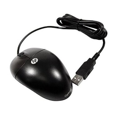 25 x HP USB Scroll Wheel Mouse Optical Sensor Laptop Computer Black ...