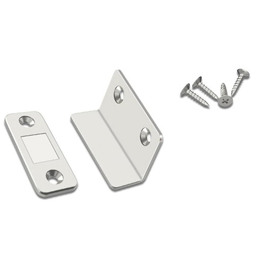 Punch Free L Shaped Door Stopper Invisible Magnetic Door Suction ...