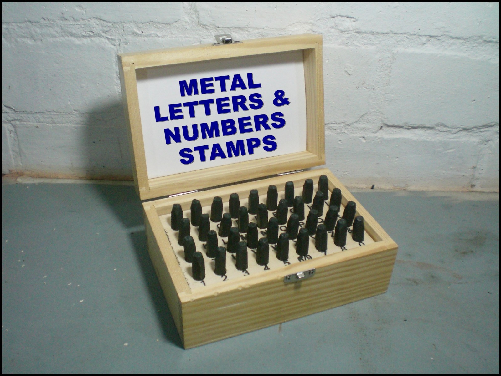 Number Letter Stamp Metal Set Identity Security Vin Plate Chassis Tag ...