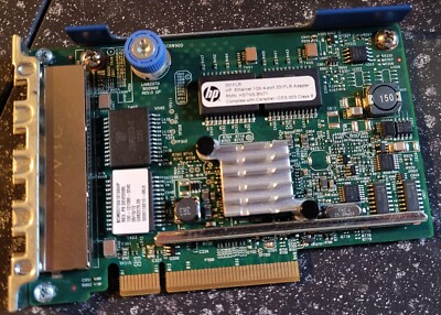 HP 331FLR Quad-Port 1GB PCIe Ethernet Network Card P/N: 634025-001 | eBay